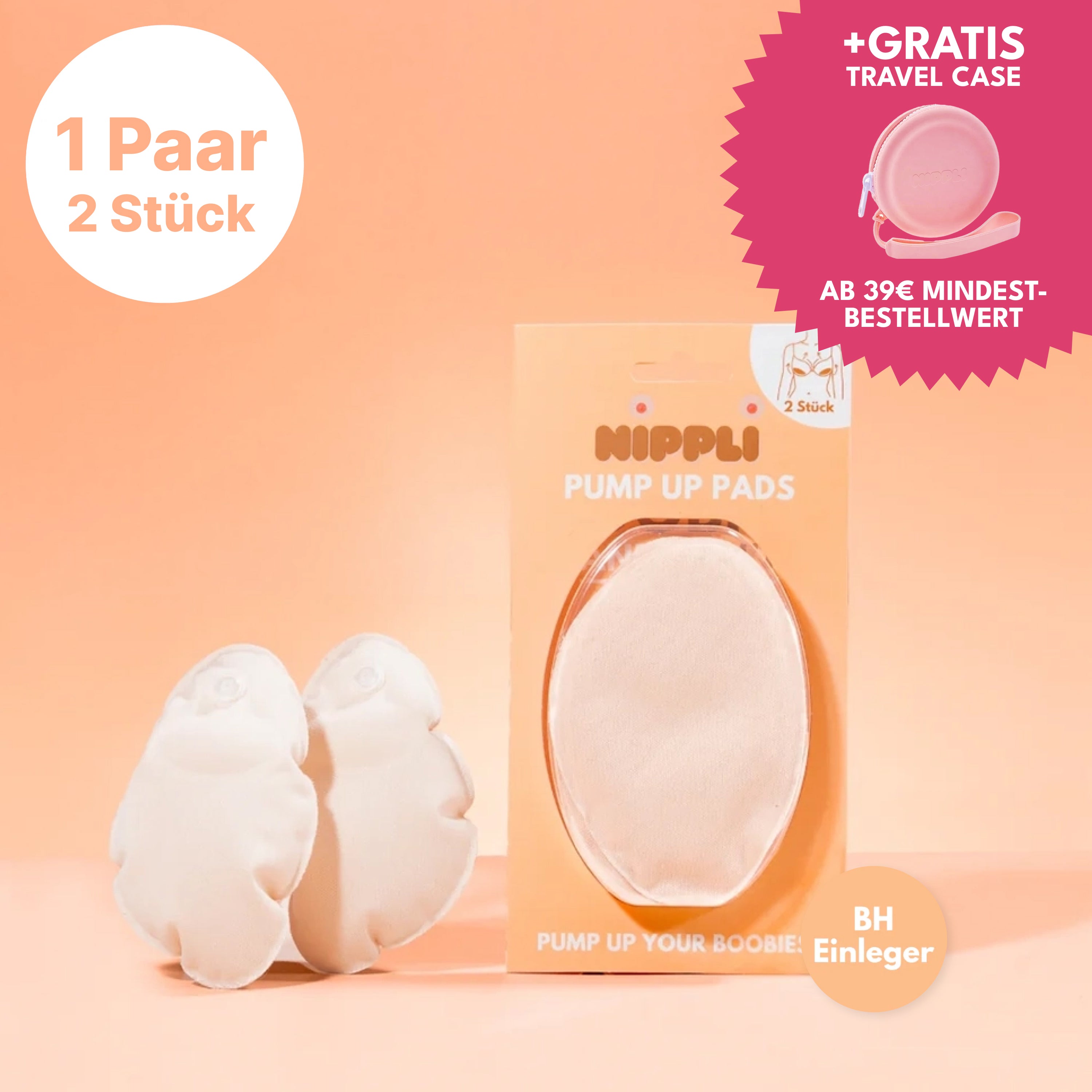 Pump Up Pads (1 Paar) – Nippli.de